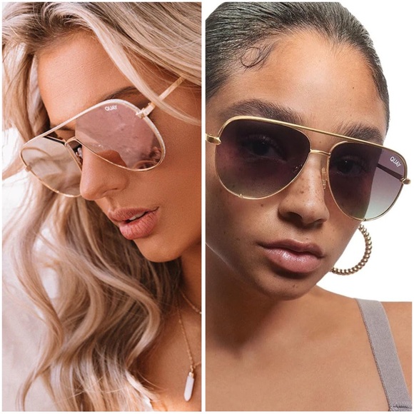 Quay Australia | Accessories | Collection Of Quay Gold Aviator ...
